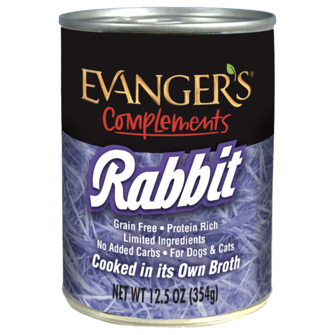 Complements Grain Free Rabbit for Dogs & Cats 12.5 oz – Evanger's Dog ...