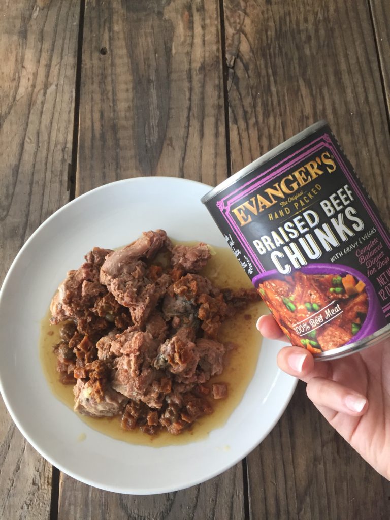 Braised Beef Chunks with Gravy – packed by hand! – Evanger's Dog & Cat ...
